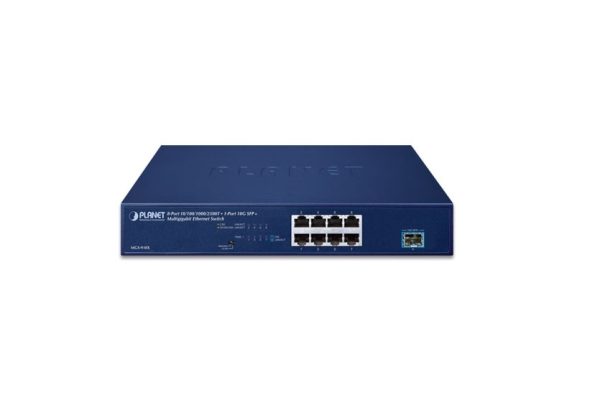 8-Port Multigigabit Gigabit Switch Planet MGS-910X
